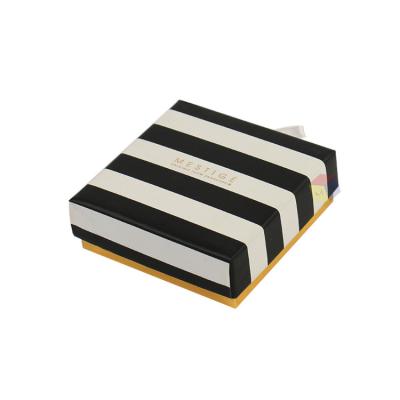 China Custom Logo Small 2 Piece Lid and Base Gift Necklace Paper Box for Jewelry Packing Eco Friendly for sale