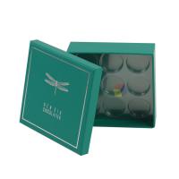China Custom Logo Square Paper Cardboard Chocolate Gift Box with Plastic Tray Eco Friendly for sale