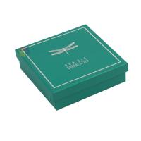 China Custom Logo Square Paper Cardboard Chocolate Gift Box with Plastic Tray Eco Friendly for sale