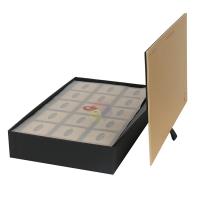 China Custom Hard Cardboard Tea Gift Box Set with Hot Foil Stamping Eco Friendly Packaging for sale