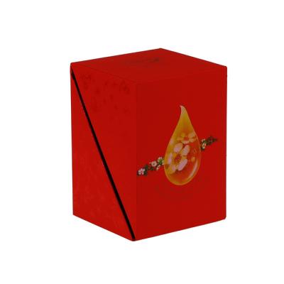 China Custom Logo Printed Hard Cardboard Gift Box for Jar Bottle Honey Packaging Eco Friendly for sale