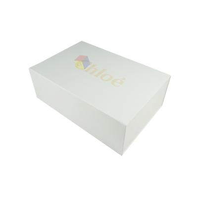 China Custom Logo Folding Magnetic Closure Rigid Cardboard Box for Apparel Clothing Packaging Eco Friendly 100% Biodegradable for sale