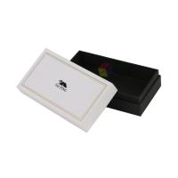 China Luxury Rigid Paper Cardboard Custom Logo Lid And Base Box Gift Packaging for sale