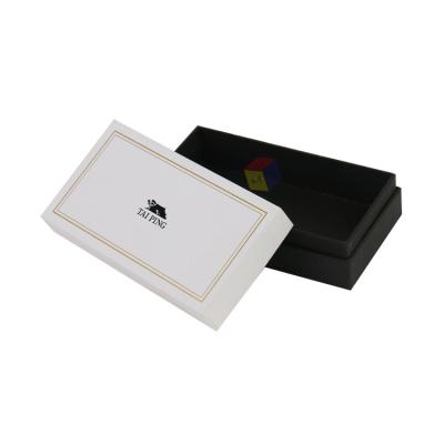 China Luxury Rigid Paper Cardboard Custom Logo Lid And Base Box Gift Packaging for sale