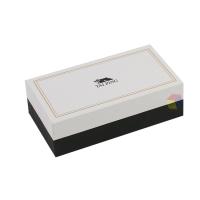 China Luxury Rigid Paper Cardboard Custom Logo Lid And Base Box Gift Packaging for sale