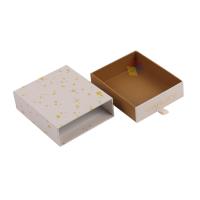 China Cheap Paper Pull Out Slide Drawer Small Customize Jewelry Box Gift Packaging With Logo for sale