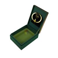 China Luxury High End Handmade Paper Display Hard Cardboard Dubai Perfume Box Packaging With Insert for sale