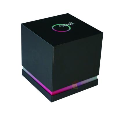 China Handmade Custom Logo Rigid Paper Cardboard Gift Packaging Box With Eva Foam Insert Lid And Base for sale