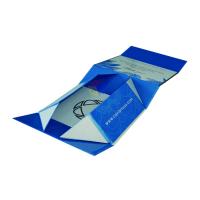 China Empty Custom Logo Printing Magnetic Foldable Skin Care Paper Box Packaging For Cosmetics Product for sale