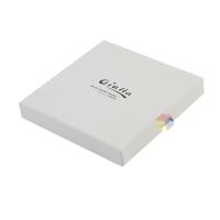 China Custom Logo White Chocolate Gift Box with Paper Tray Eco Friendly Biodegradable Packaging for sale