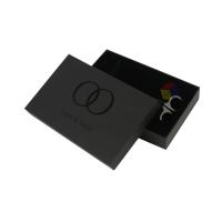 China Custom Rigid Cardboard Gift Packaging Box with Lid Glossy Logo 2 Piece Eco Friendly for sale
