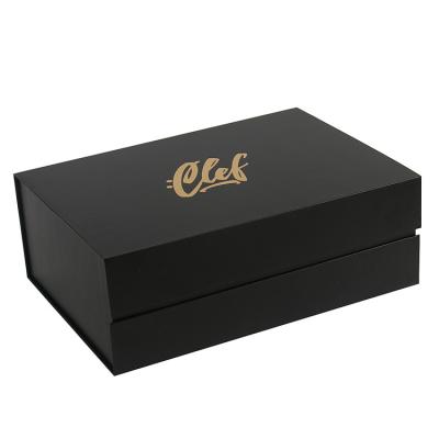 China Personalized Custom Black Magnetic Closure Paper Shoe Boxes With Logo Packaging Hard Cardboard for sale