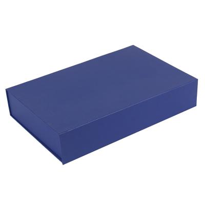 China Eco Friendly Custom Logo Foldable Garment Packaging Box Magnetic Rigid Cardboard 500pcs MOQ for sale