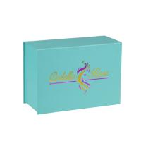 China Custom Logo Print Magnetic Hair Extension Box with 157gsm Paper & 1200gsm Cardboard Construction for sale