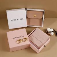 China Custom Recycled Cardboard Slide Out Paper Jewellery Box for Ring Earring Bracelet Gift 1200gsm for sale