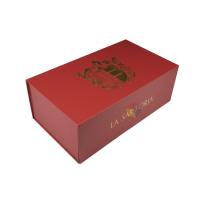 China Recyclable Custom Logo Magnetic Closure Folding Shoes Box Packaging Paper Cardboard 1200gsm for sale