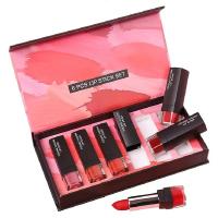 China Custom Logo Magnetic Lip Gloss Packaging Box Cosmetic Lipstick Sets Box with EVA Foam 157gsm Paper for sale