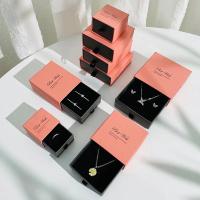China Custom Logo Paper Drawer Jewelry Gift Box 157gsm Coated Paper 1200gsm Cardboard Wholesale for sale