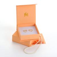 China Magnetic Closure Custom Paper Cardboard Jewelry Box Gift Packaging with Foam Tray 10x10x5cm for sale