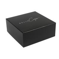 China Custom Rigid Cardboard Apparel Gift Box with Hot Foil Logo Alligator Paper Clothing Packaging for sale