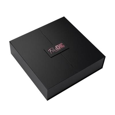 China Custom Double Door Magnetic Wig Packaging Boxes - 100% Eco-Friendly Materials with 10-Day Production Lead Time for sale