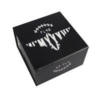 China Wholesale Custom Logo Black Magnetic Gift Packaging Folding Hat Box Rigid Cardboard 100% Eco-Friendly for sale