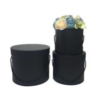 China Custom Round Cylinder Flower Box Packaging with Handle - 100% Eco-Friendly Materials & 10-Day Production for sale