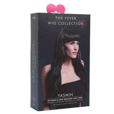 China Custom Magnetic Close Hair Extension Packaging Box - 157gsm Paper & 1200gsm Cardboard with Silk Satin Lining for sale