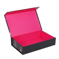 China Custom Magnetic Close Hair Extension Packaging Box - 157gsm Paper & 1200gsm Cardboard with Silk Satin Lining for sale