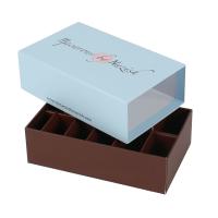 China Custom Eco-Friendly Drawer Design Cookie Bakery Box Packaging with Paper Dividers for sale