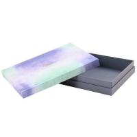 China Custom Rigid Cardboard Shirt Boxes with Hot Foil Logo Handmade Lid and Base Packaging for sale