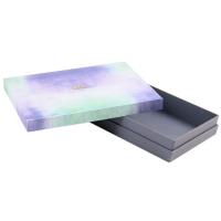 China Custom Rigid Cardboard Shirt Boxes with Hot Foil Logo Handmade Lid and Base Packaging for sale