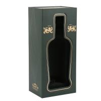 China Luxury Premium Hard Cardboard Custom Logo Magnetic Wine Gift Box Packaging With Window for sale