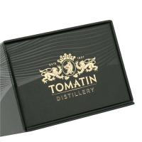 China Luxury Premium Hard Cardboard Custom Logo Magnetic Wine Gift Box Packaging With Window for sale