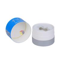 China Wholesale Custom Cardboard Paper Round Tube Watch Box with Foam Tray and Logo for sale