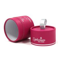 China Eco Friendly Paper Jar Round Tube Box for Candle Packaging Custom Logo 1200gsm for sale