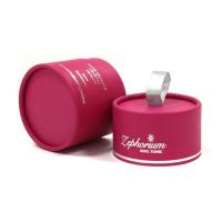 China Eco Friendly Paper Jar Round Tube Box for Candle Packaging Custom Logo 1200gsm for sale