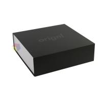 China Custom Size Matte Lamination Luxury Apparel Packaging Box 360x300x100mm Clothing Gift Box for sale