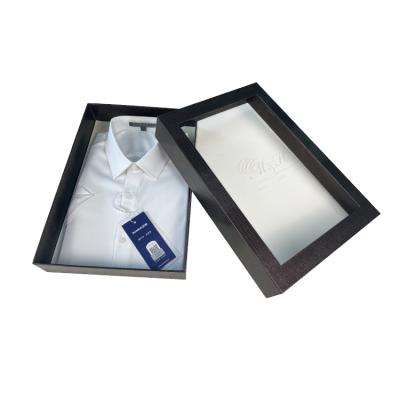 China Luxury Custom Logo Apparel Packaging Box 157gsm Coated Paper 1500gsm Cardboard MOQ 500pcs for sale