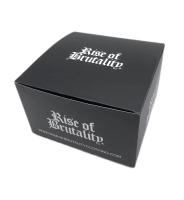 China Eco-Friendly Square Cardboard Hat Box with Clear Window Custom Size 10-15 Days Lead Time for sale