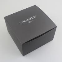 China Eco-Friendly Square Cardboard Hat Box with Clear Window Custom Size 10-15 Days Lead Time for sale