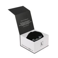 China Custom Logo Baseball Cap Hat Gift Packaging Box 290x210x70mm Magnetic Closure 157gsm Coated Paper for sale
