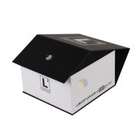 China Custom Logo Baseball Cap Hat Gift Packaging Box 290x210x70mm Magnetic Closure 157gsm Coated Paper for sale