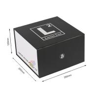 China Custom Logo Baseball Cap Hat Gift Packaging Box 290x210x70mm Magnetic Closure 157gsm Coated Paper for sale