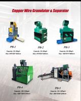 China 40.7kW Power Single Phase Copper Cable Granulator for Home Wire Recycling Machine for sale