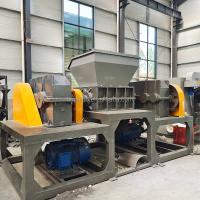 China 2023 Double Shaft Waste Car Plastic Wood Rubber Shredder Scrap Metal Shredder Machine for sale