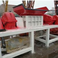 China 2023 Double Shaft Waste Car Plastic Wood Rubber Shredder Scrap Metal Shredder Machine for sale