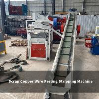 China Recycle Rigid or Flexible Electric Cables with 3000KG Weight Cable Recycling Machines for sale