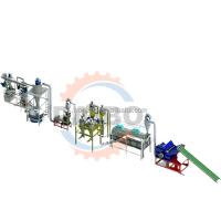 China Scrap Copper Recycling UT-2000 2000KG/H Recycling Plant Car Acid Lithium Battery Separate for sale