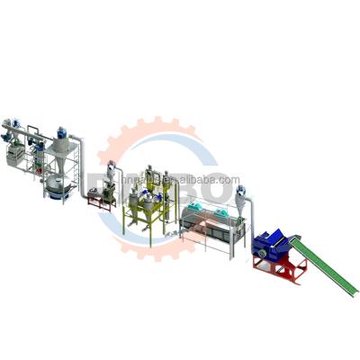 China Scrap Copper Recycling UT-2000 2000KG/H Recycling Plant Car Acid Lithium Battery Separate for sale